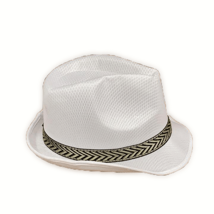 Chapéu De Festa Samba Branco Nas Lojas Matsumoto
