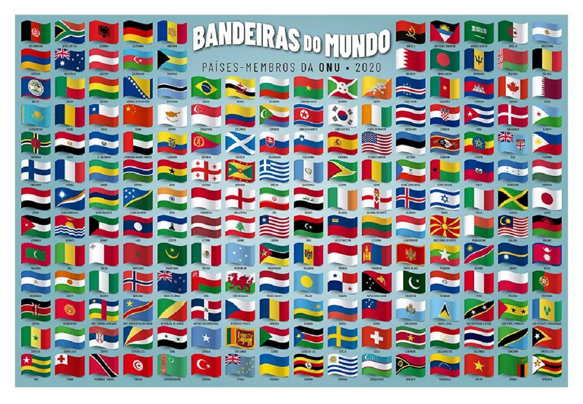P200 Bandeiras Do Mundo 04034 nas Lojas Matsumoto