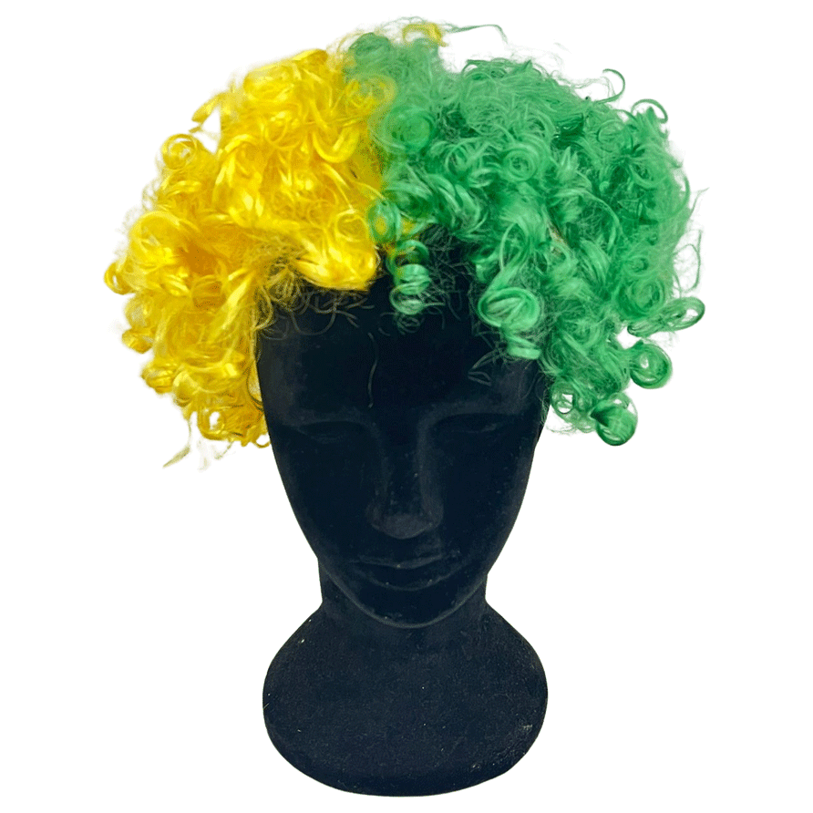 Peruca Verde Amarela Black