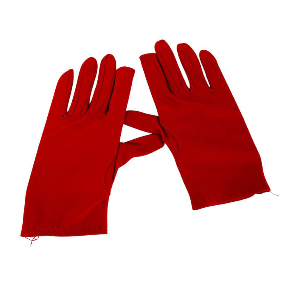 Luva de Cetim 21cm Vermelha ST-21-R nas Lojas Matsumoto